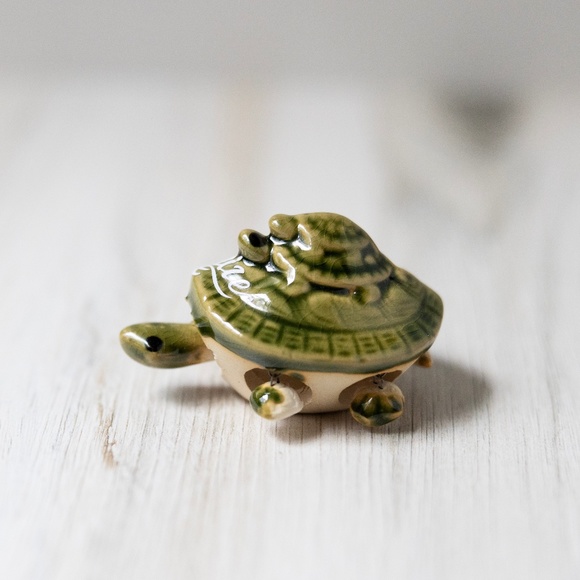 Unmarked | Accents | Souvenir Belize Bobblehead Turtle With Smaller ...